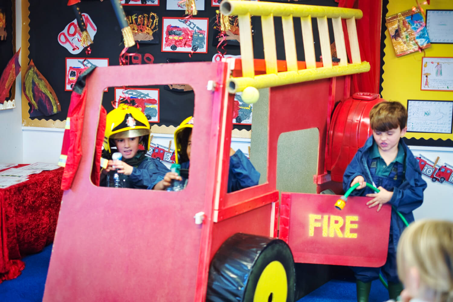 Reception Class Have Fun going Fire Fighting! - Forres Sandle Manor
