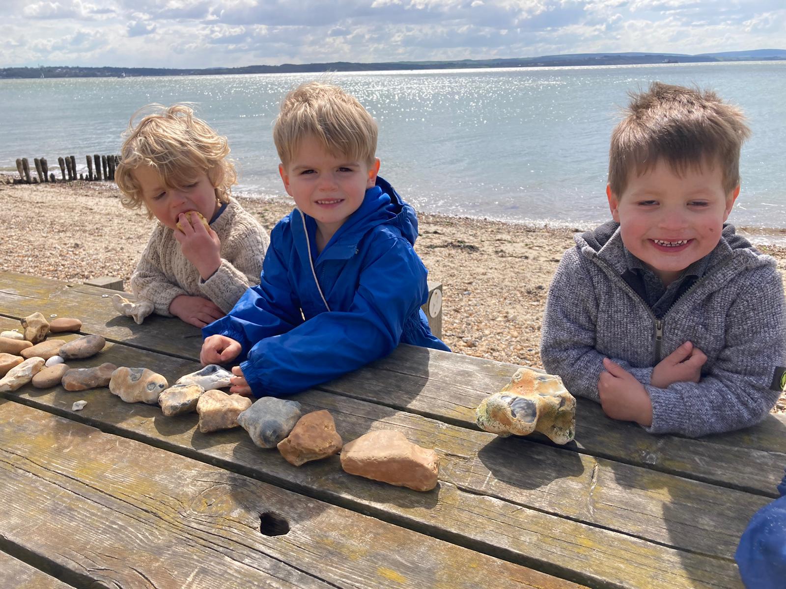 Nursery Beach School Fun at Lepe Beach – Forres Sandle Manor