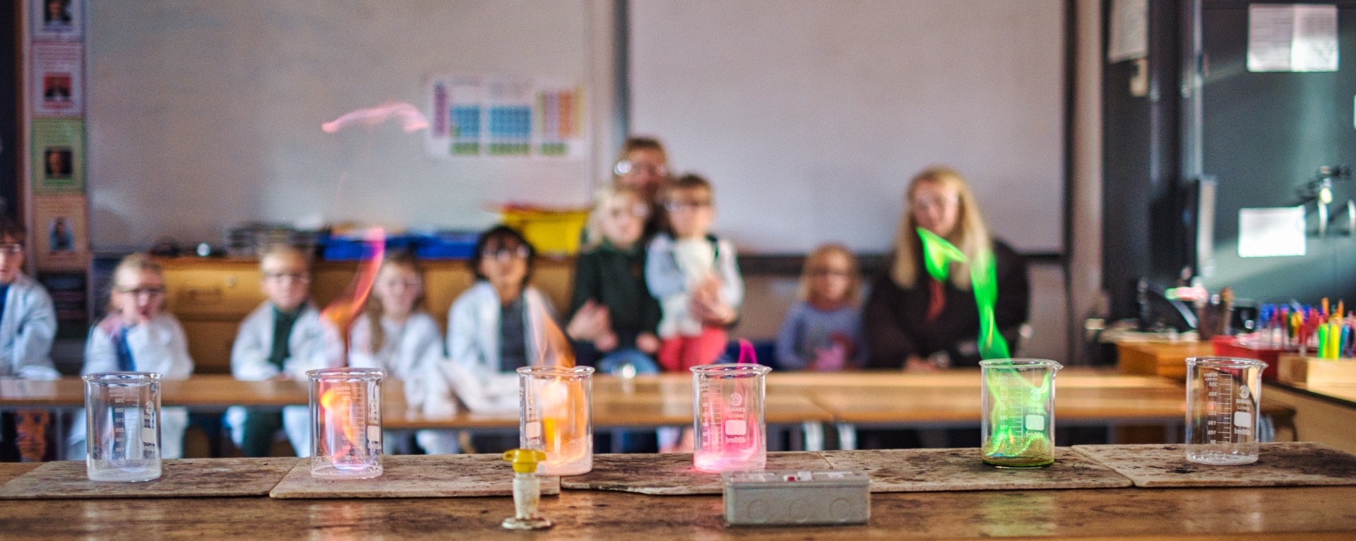 Nursery Excitement in the Science Lab - Forres Sandle Manor